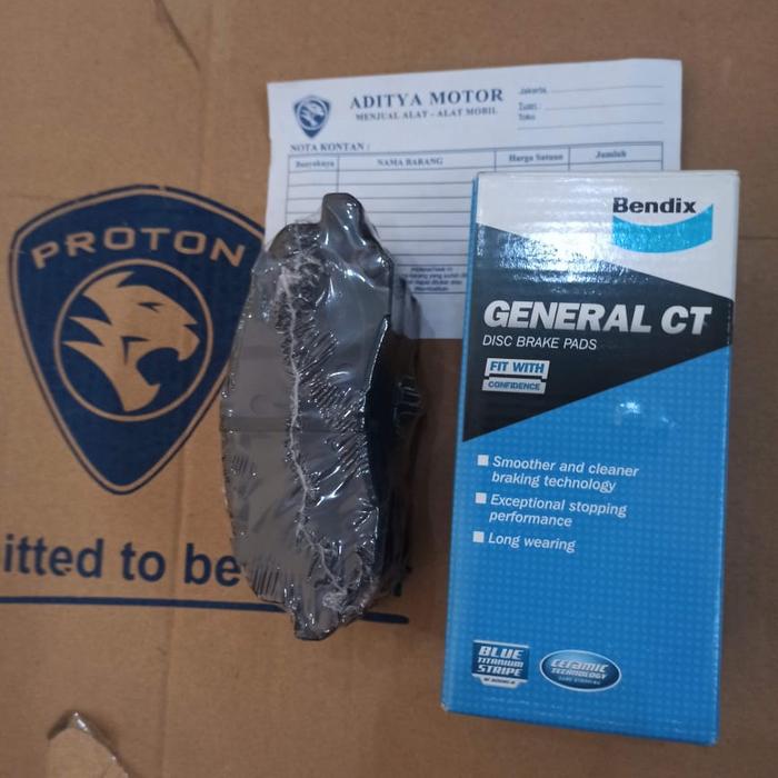 Jual kampas rem depan grandis Outlander lancer ex ORIGINAL BENDIX 4pc ...