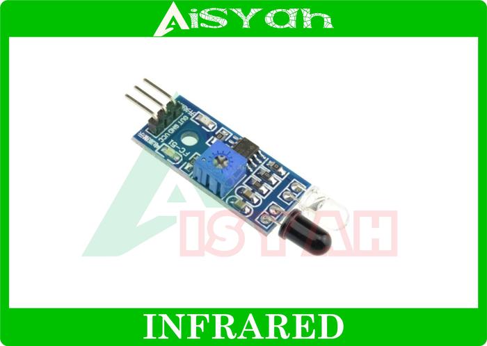 Jual Infrared barrier module obstacle avoidance halangan sensor LM393 ...