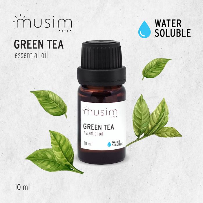 Promo Water Soluble Based | Green Tea Essential Oil 10ml 10 ml - MUSIM ...