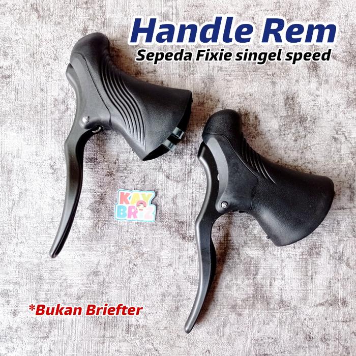 Jual Handle rem drop bar sepeda fixie roadbike single speed Not Brifter ...