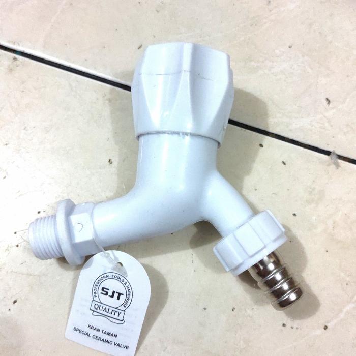 Jual kran plastik PVC SJT kran air puter taman ukuran 1/2" - Kota Medan ...