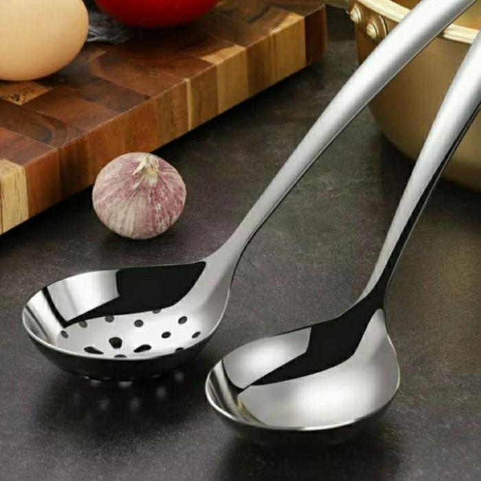 Jual Sinduk Sayur dan Irus Bolong 1set Sendok Kuah Tebal - Jakarta ...