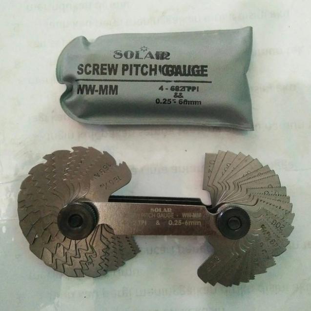 Jual Maldrat || Mal drat || screw pitch gauge mm dan inchi - Kab ...