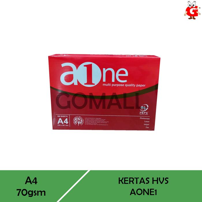 Jual Kertas HVS AONE A4 70 GSM - Kota Denpasar - gomall Shop | Tokopedia