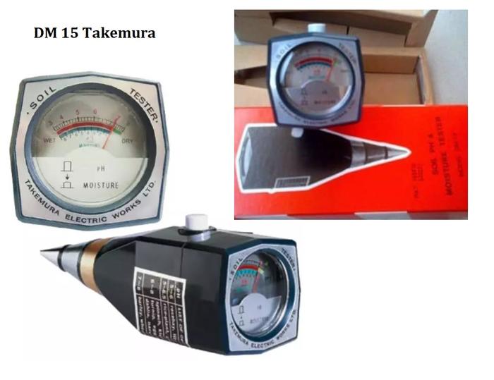 Jual Soil PH Meter TAKEMURA DM 15 - DM15 PH Tanah Original - Kab. Bogor - Latersia Laboratorium ...