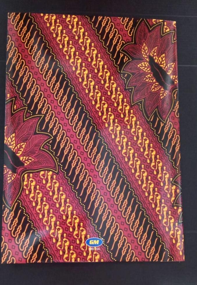 Jual Map Kertas Batik F4/ Map Batik F4/ Map File / Map Kertas Batik ...