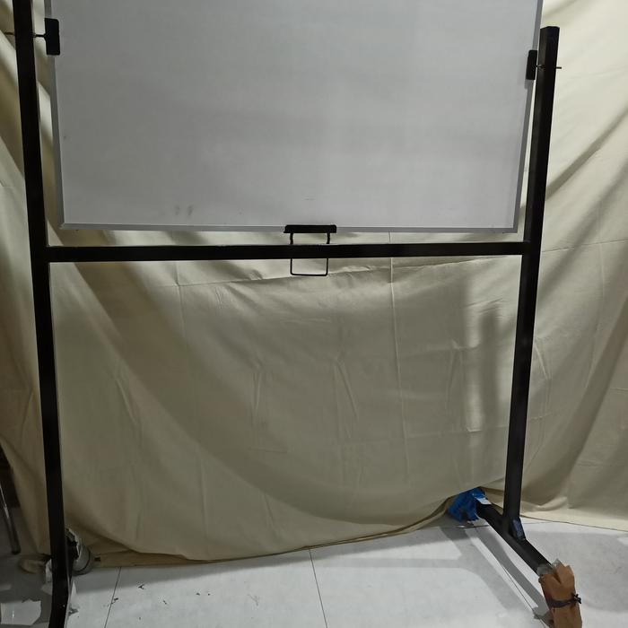 Jual papan tulis whiteboard standing 120x80 - Kota Surakarta - Rie ...