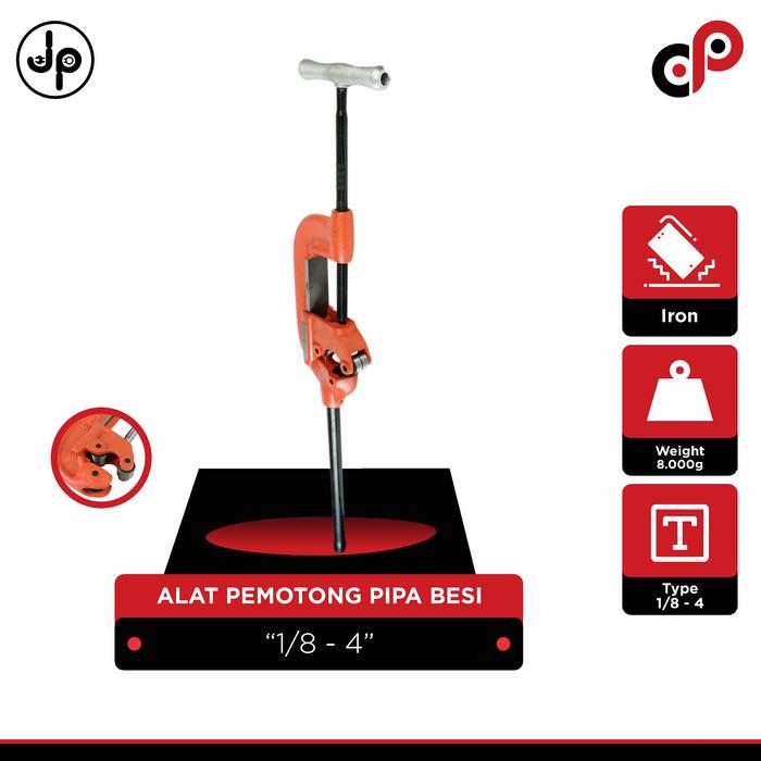 Promo Alat Pemotong Pipa Model Ridgid / Rigid 2" - 4" | Pipe Cutter ...