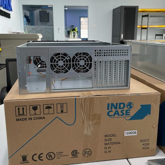 Jual Ic4008 - Case Rackmount 4u 8 Bays Hdd Sata 2 Bays Internal ...