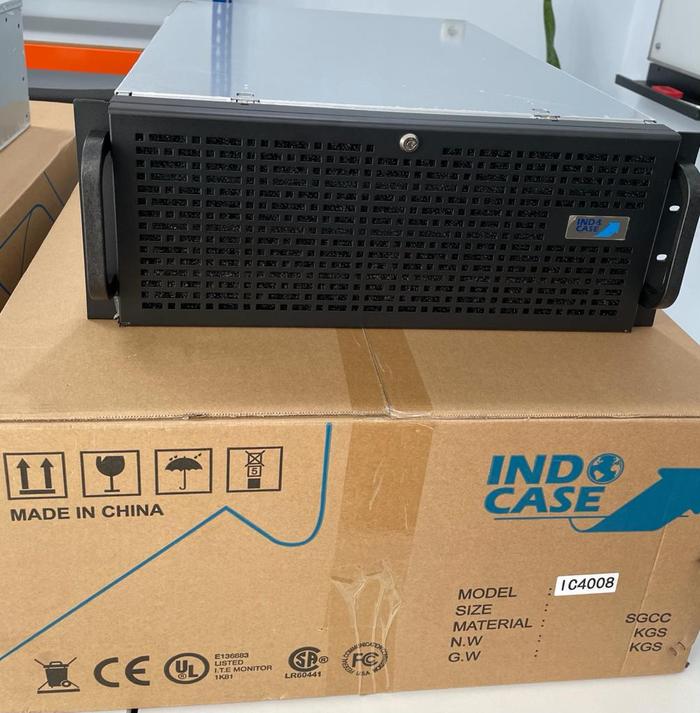 Jual Ic4008 - Case Rackmount 4u 8 Bays Hdd Sata 2 Bays Internal ...