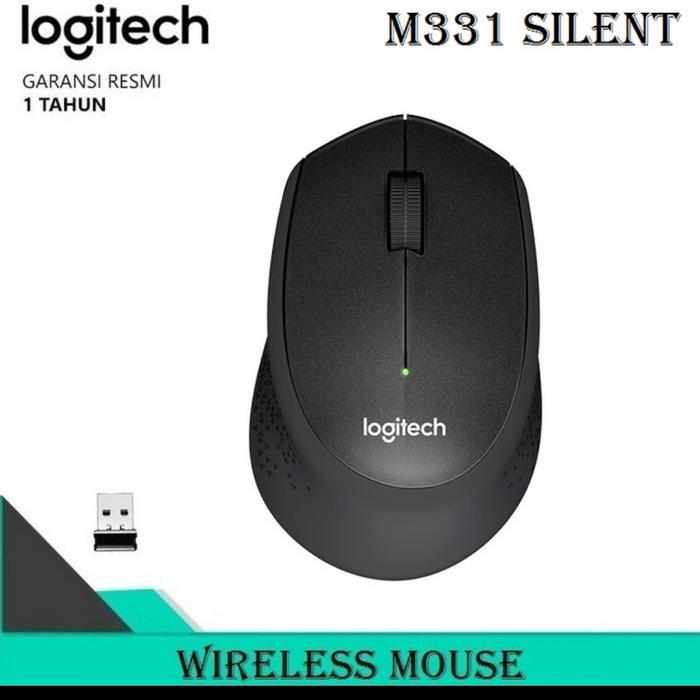 Jual Logitech Mouse Wireless M331 Silent - Hitam - Jakarta Pusat - san ...
