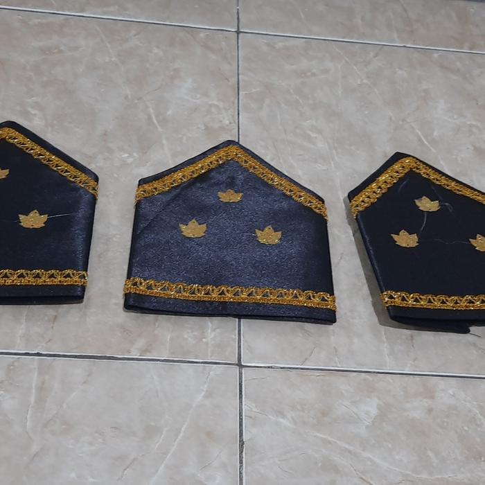 Jual Topi Tari Aceh Saman - topi kipas adat aceh saman - topi segitiga ...