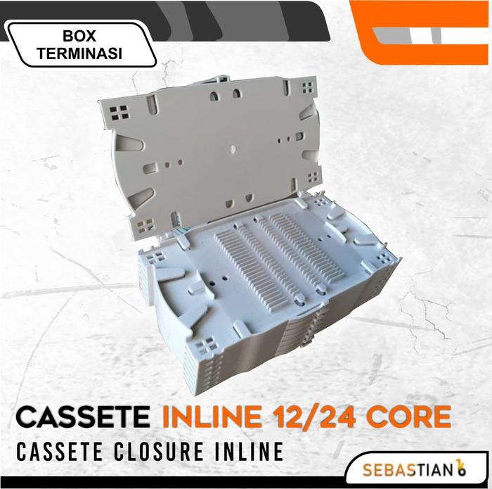 Jual Cassette Joint Closure 12/24/48 Core Fiber Optik Kaset Closure FO ...