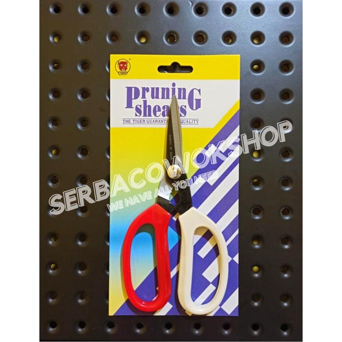 Jual Tiger Gunting Dahan Serbaguna 7 Inch 680 Prunning Shears Gunting ...