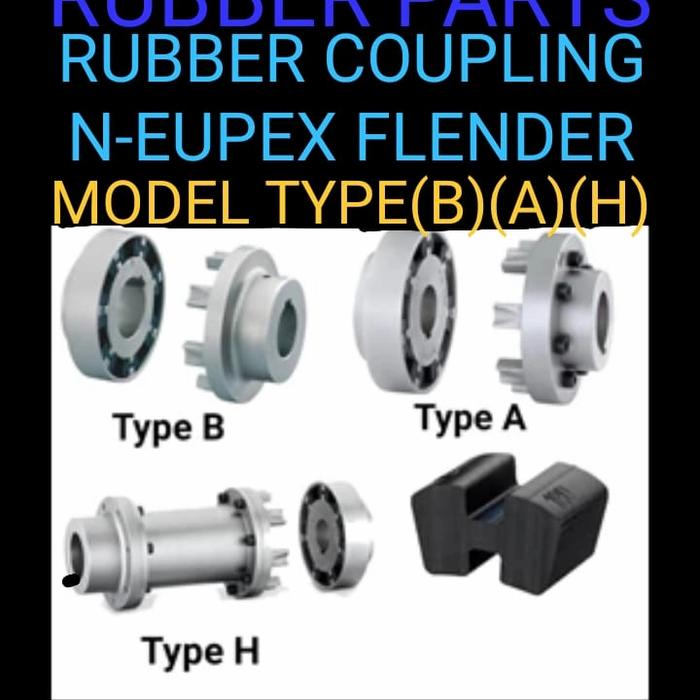 Jual RUBBER COUPLING N-EUPEX NEUPEX FLENDER SIZE 140 H140 A140 B140 MAT ...