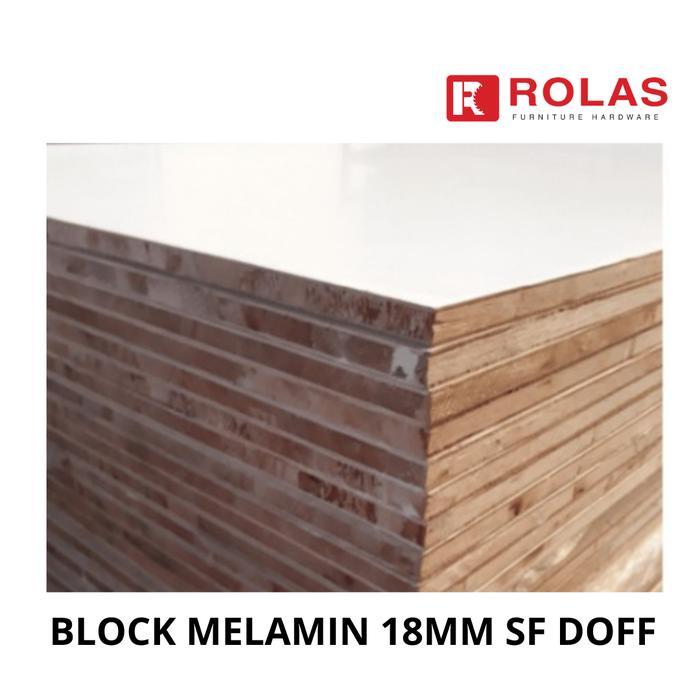 Jual BLOCK MELAMIN 18MM SF DOFF GRADE A / BLOCKMELAMIN 18MM SF DOFF ...
