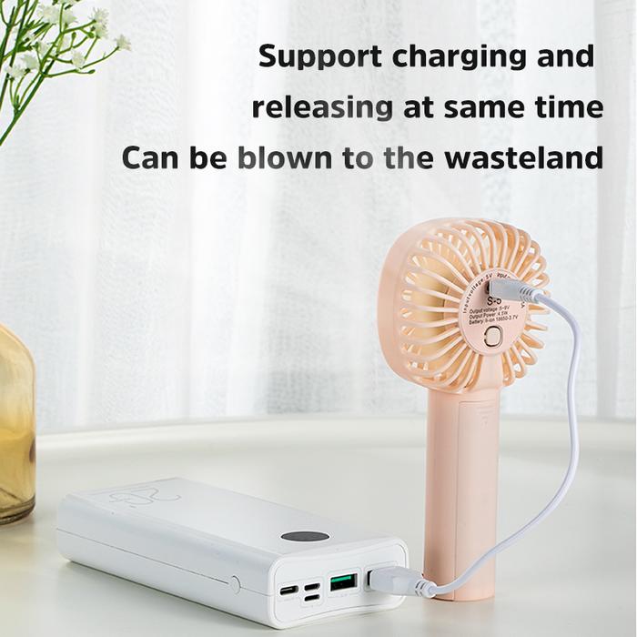 Jual Kivee 1200mah Usb Portabel Mini Kipas Kipas Portabel 3 Kecepatan ...