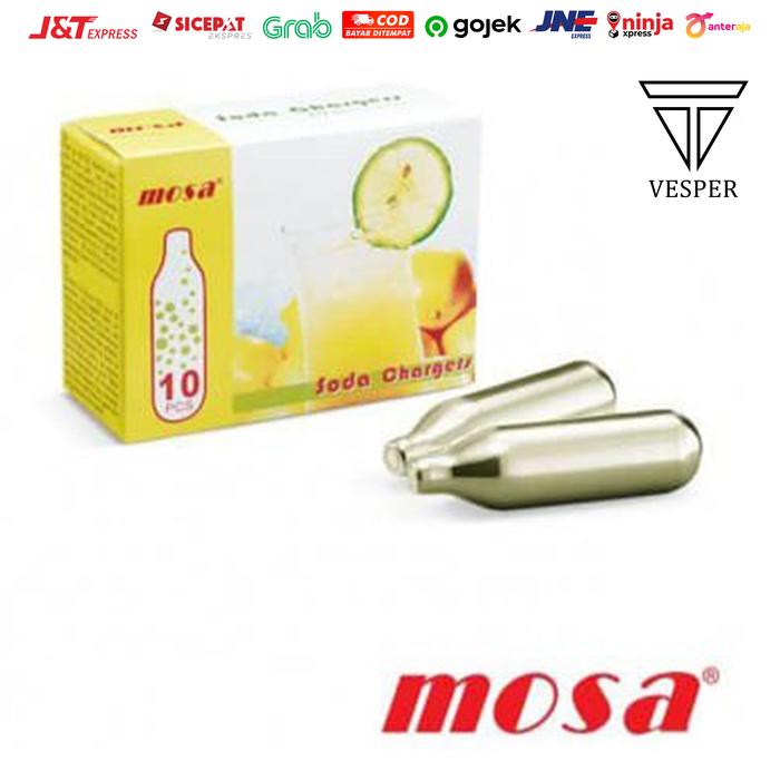 Promo mosa soda charger co2 / gas chargers mini capsule - Jakarta Barat ...