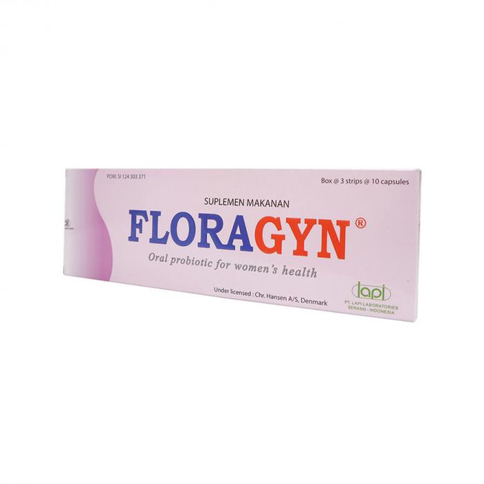 Jual FLORAGYN BOX ISI 30 KAPSUL suplemen probiotik - Kab. Tangerang ...