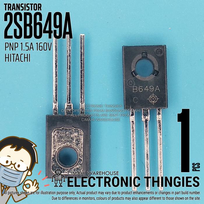 Jual 2SB649A TO126 HITACHI TRANSISTOR 2SB649 B649 - Kota Cimahi ...