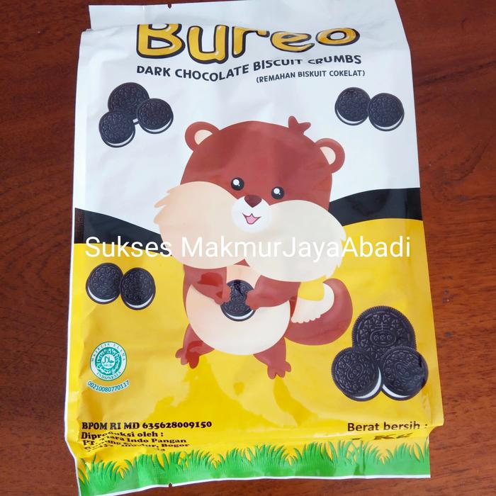 Jual Bureo dark chocolate biscuit crumbs & powder (remahan biskuit ...