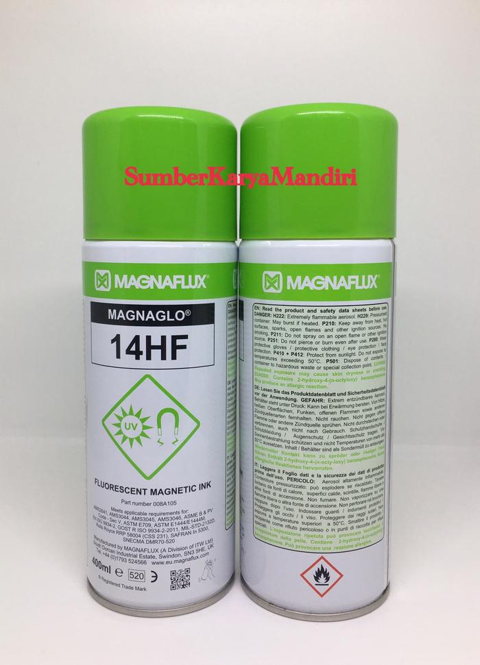 Jual Magnaflux 14HF MPI Magnaglo Black Fluorescent Magnetic Ink ...