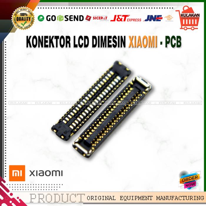 Jual KONEKTOR LCD XIAOMI REDMI NOTE 9 SOKET LCD CONNECTOR LCD FPC ...