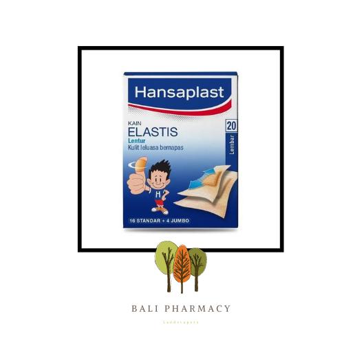 Jual HANSAPLAST Kain Elastis MIX Isi 20 Lembar (16 Standar + 4 Jumbo ...