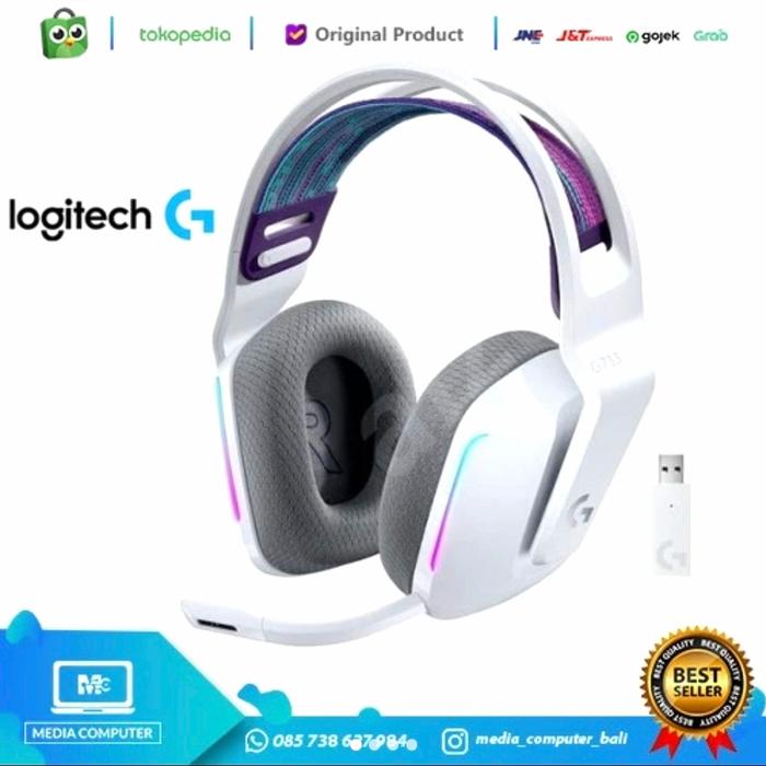 Jual Logitech G733 LIGHTSPEED Wireless RGB 7.1 Surround Gaming Headset ...