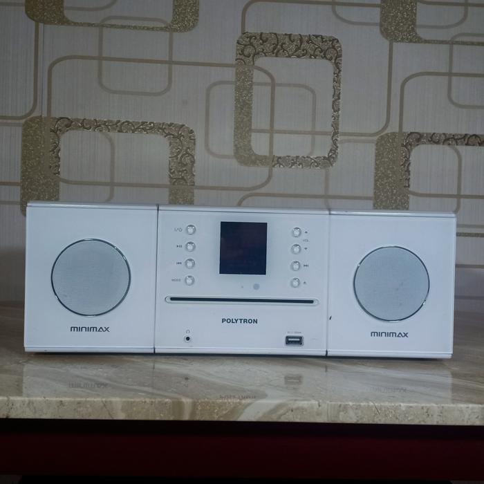 Jual mini compo Polytron PNH-2101W USB+Ipod+CD/DVD+Radio Indonesia ...