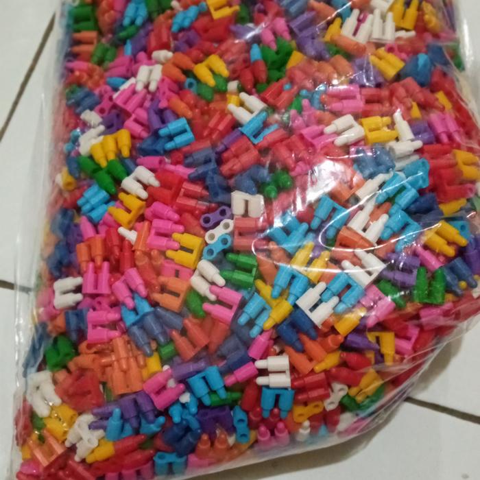 Jual Mainan Miniset Bongkar Pasang Jadul Lego Miniset 1kg Di Seller ...
