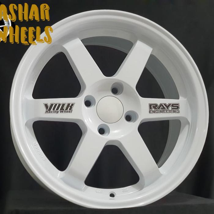 Jual Velg Murah Rays Volk Te37 R16 White - Kota Tangerang - ashar ...