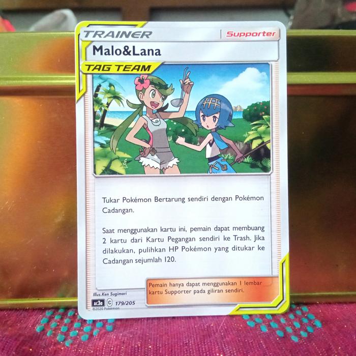 Jual Malo & Lana AC3a 179/205 kartu pokemon TCG Indonesia - Kota Bekasi ...