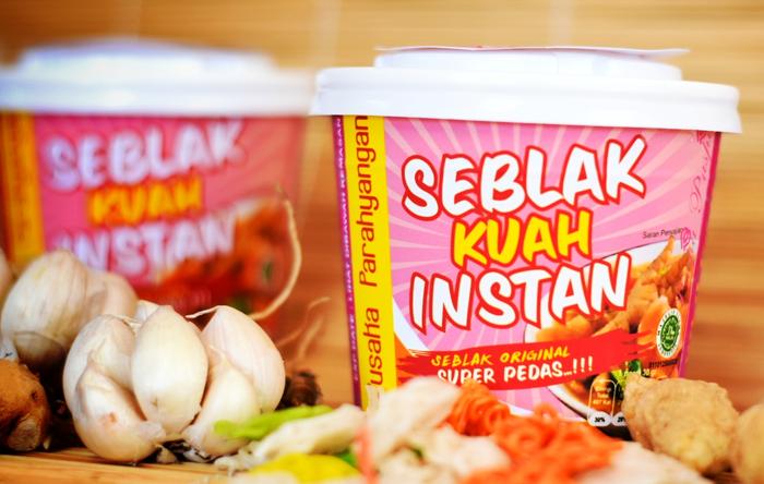 Jual SEBLAK CUANKI KUAH CUP INSTAN PUSPA ( PUSAKA PARAHYANGAN ) 6 min ...