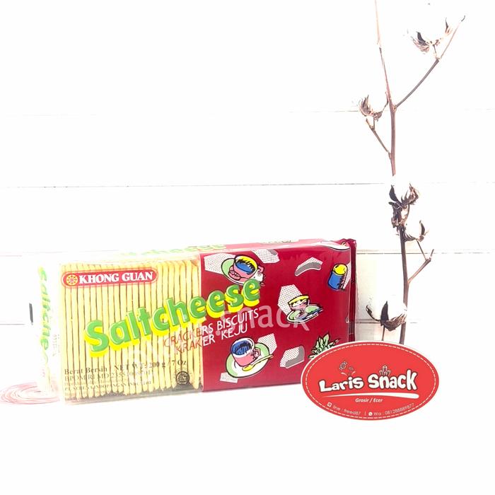 Jual Saltcheese Khong Guan Salt Cheese Crackers 200gr - Jakarta Timur ...