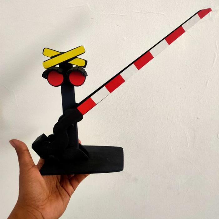 Jual Miniatur Palang Pintu Kereta Api - Kab. Pasuruan - Kereta Api Kayu ...