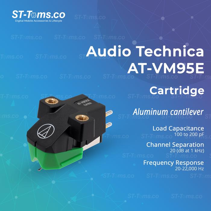 Promo Audio Technica AT-VM95E Cartridge Turntable Cicil 0% 3x - Jakarta ...