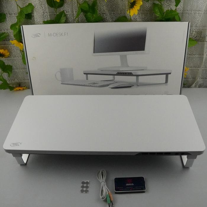 Jual MEJA DEEPCOOL MONITOR STAND M-DESK F1 USB HUB 2.0 - Kota ...