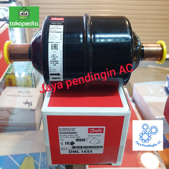 Jual Eliminator Hermetic Filter Drier Danfoss DML 165S - Jakarta Barat ...