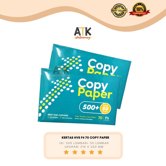 Jual Kertas Fotocopy F4 / Folio 70 Gram Copy Paper Atk - Jakarta Utara ...