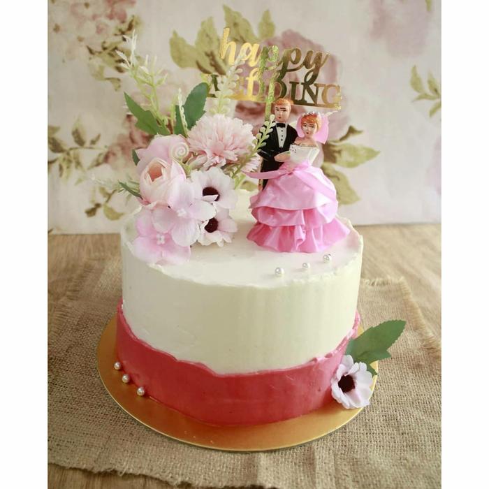 Gambar Tart Wedding Wedding Cake