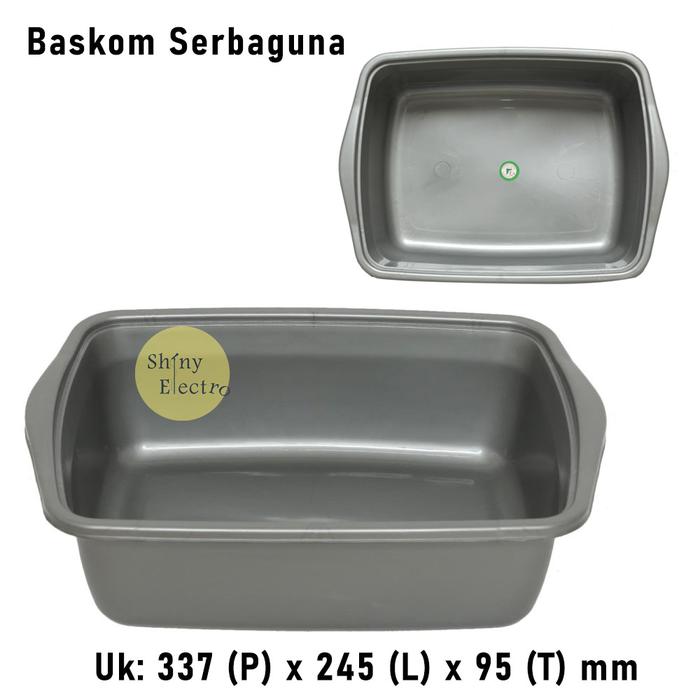 Jual Baskom Bak Persegi Panjang Ember Serbaguna - Ikan Cuci Sayur ...