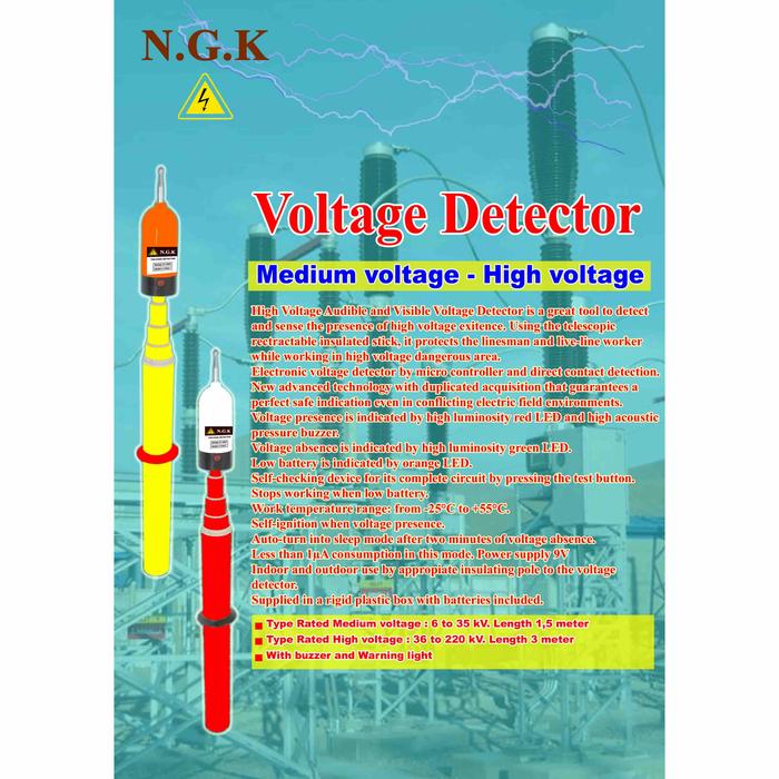 Jual High Voltage Detector 150kv NGK - Jakarta Barat - Prima Safety ...