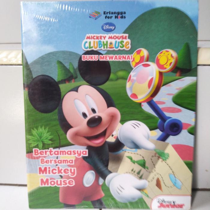 Jual Buku Anak - Buku Mewarnai Bertamasya Bersama Mickey Mouse - Kab ...