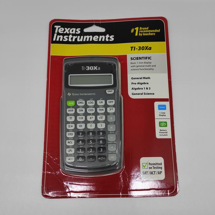 Jual Kalkulator Texas Instrument Instruments Ti-30Xa Scientific ...