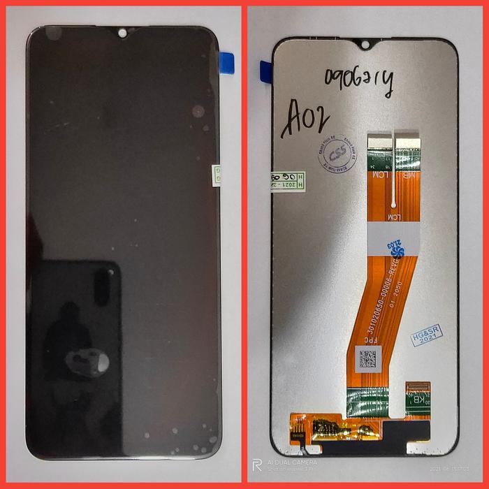 Jual Lcd Samsung A02 A02S Touch Black SR Soket 2 Flexibel - Kota Medan ...