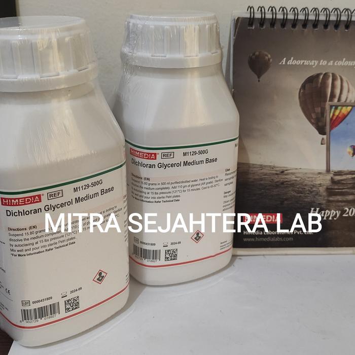 Jual Dichloran Glycerol Medium Base Himedia 500 gram M1129 / DG18 - Kab ...