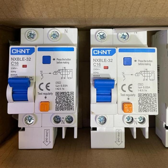 Jual ELCB CHINT NXBLE-32 2P 6A/10A/16A/20A 30MA - Jakarta Pusat - Kim ...