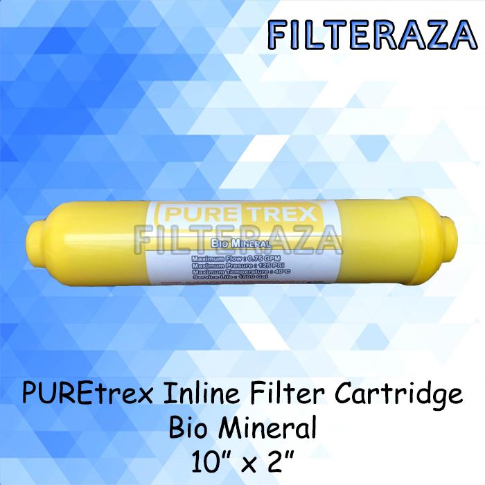 Jual PUREtrex Inline Filter Cartridge Bio Mineral Energy Yellow 10" x 2 ...