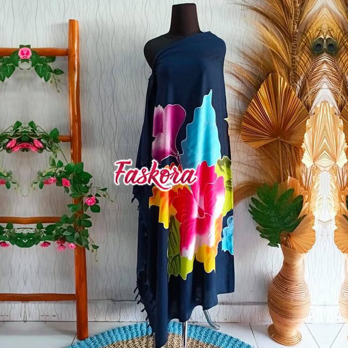 Jual Kain Pantai Bali Tebal Rumbai Kain Bali Pantai Premium Lukis ...
